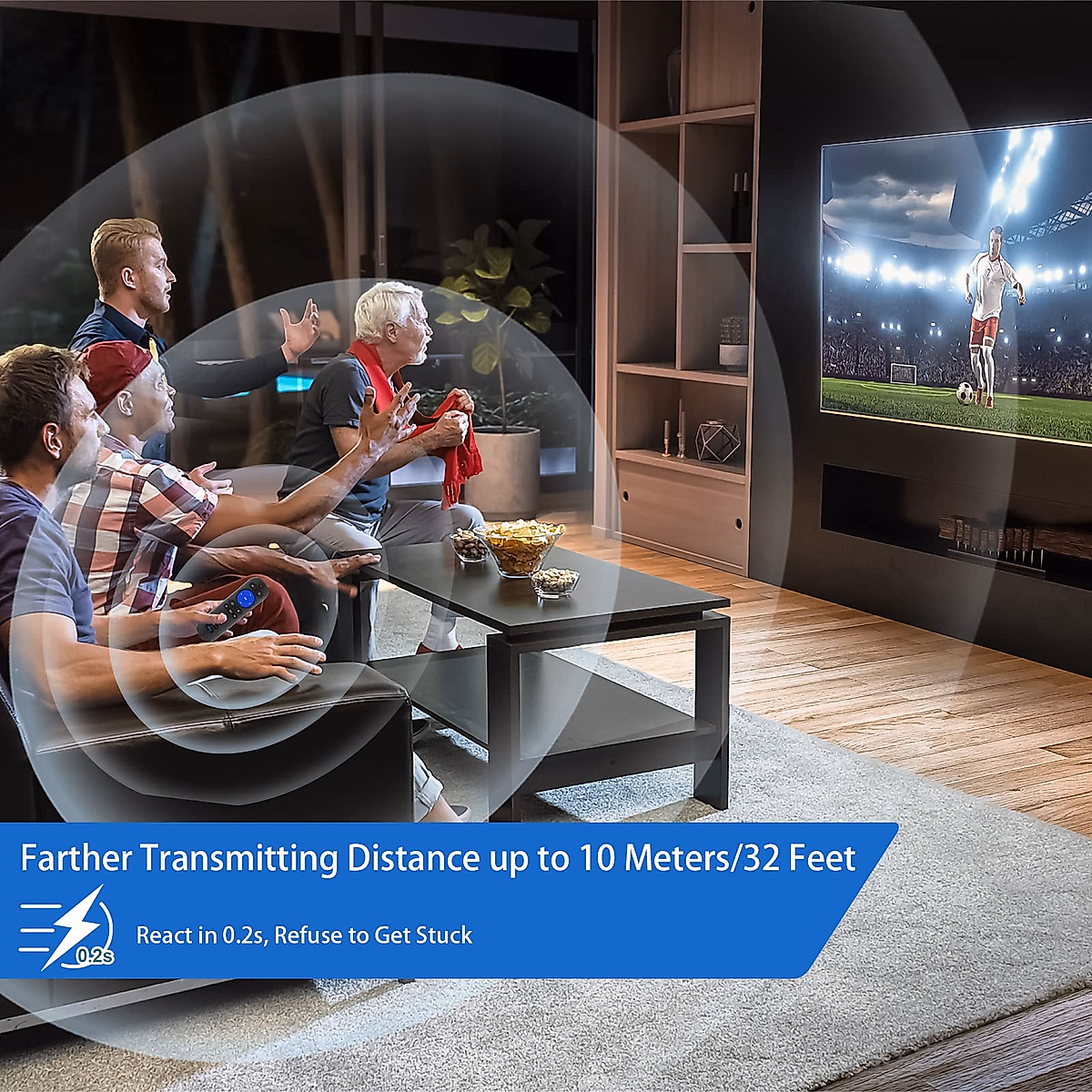 Pack of 2 Replacement Remote Compatible with All TCL Roku TV Remote, RC280 RC282 Remote for TCL 28 32 40 43 48 49 50 55 65 75 85 inch Smart Roku TV, No Setup & Pair Requried