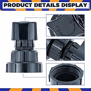 Manifold Plastic Air Compressor Regulator Valve Knob Compatible with Sanborn Air Compressor Replacement Parts 137-0001