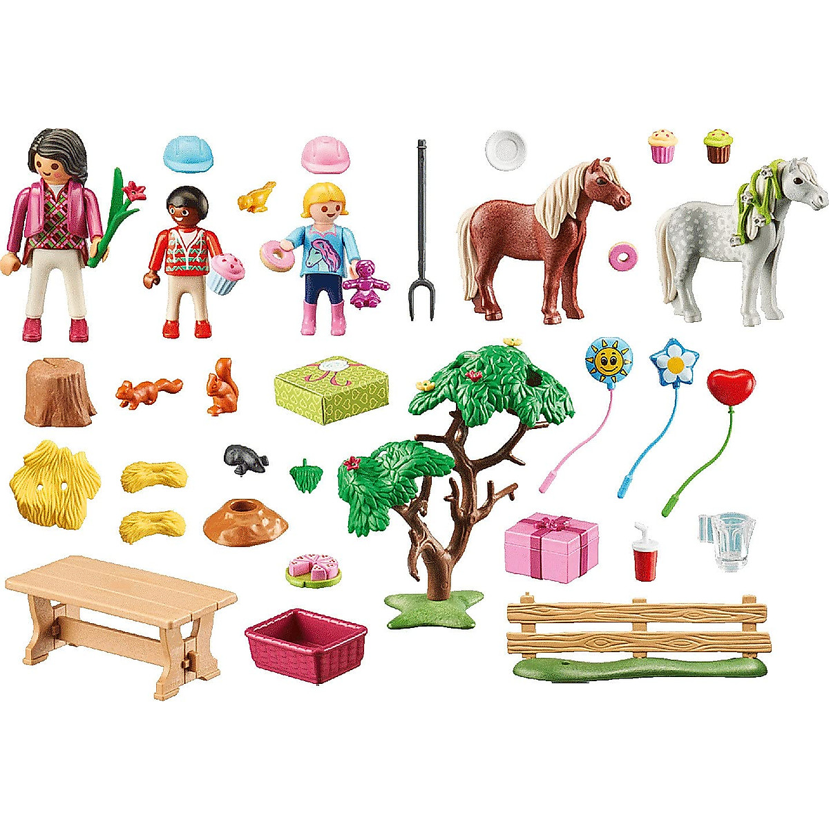 Playmobil Pony Farm Birthday Party