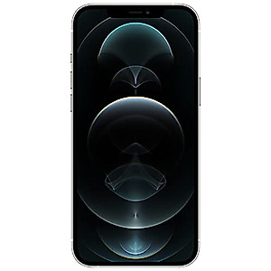 Apple iPhone 12 Pro, 128GB, Silver - Unlocked (Renewed Premium)