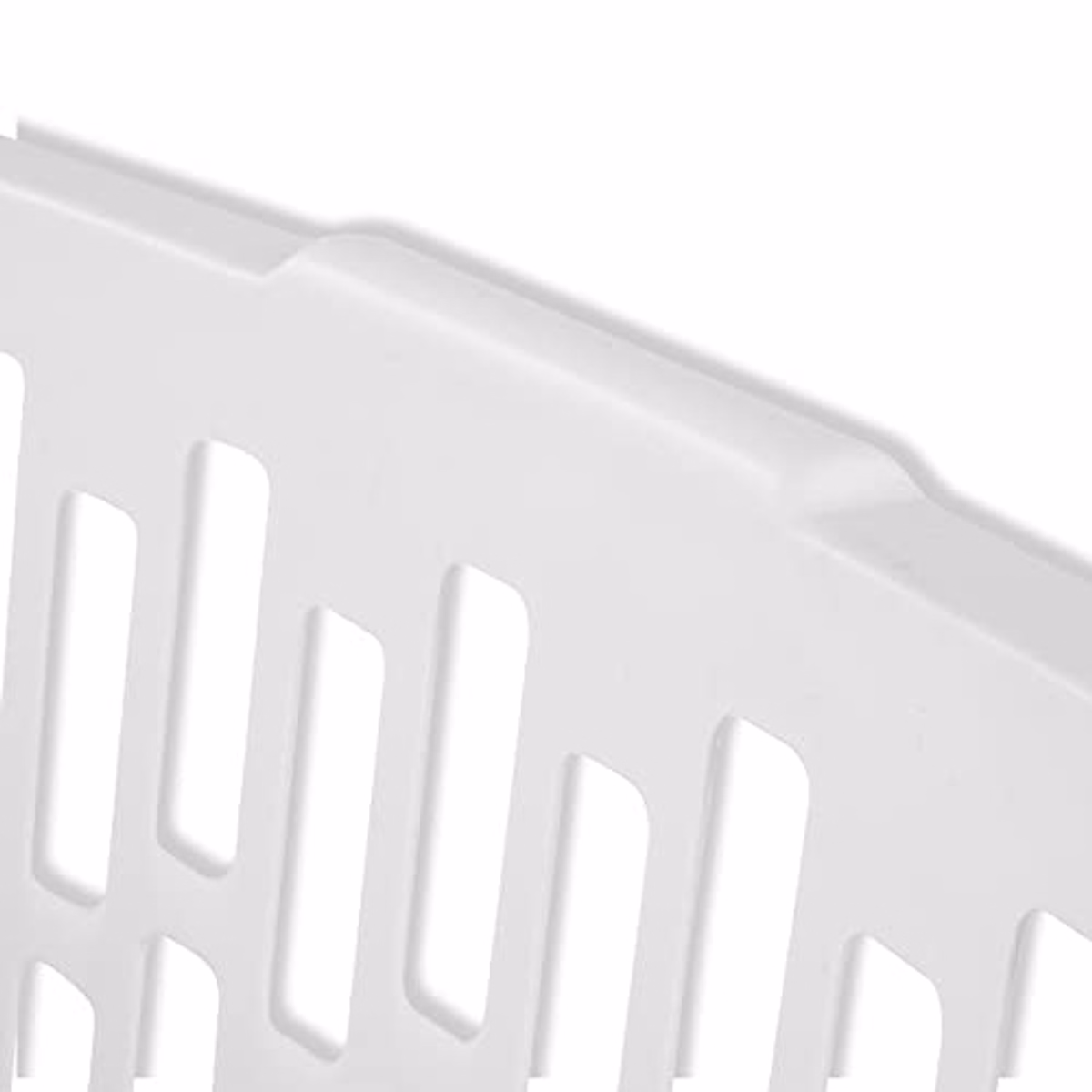 SEDLAV Rectangular Laundry Basket, 1.5 Bushel capacity, Laundry Hamper. Ideal For: Laundry Room Organization, Hampers For Laundry, Room Organization, Clothes Hamper, Laundry Basket Plastic (White)