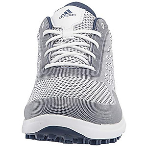 adidas Women's FW7483 Golf Shoe, FTWR White/Tech Indigo/Savannah, 6