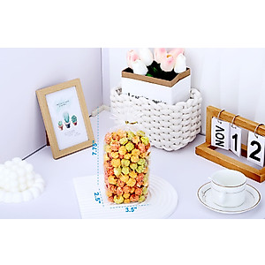 ZIMCEMS 100Pcs 6X9 inch Bottom Gusset Bags Clear Cellophane Gift Bags Plastic Gift Wrap Cello Bags for Party Favor Treats, Goodie,Bakery Cookie, Candy with 5" Twist Ties