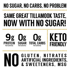 Tillamook Country Smoker Zero Sugar Original Keto Friendly Smoked Sausages, 10 Ounce (Pack of 2)
