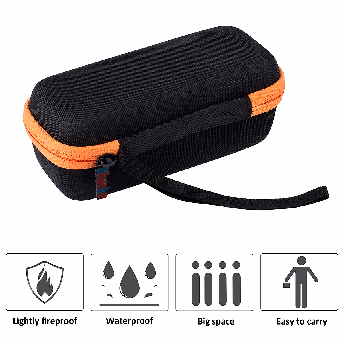Khanka Hard Travel Carrying Case Replacement for Klein Tools 56403 LED Light, Flashlight/Worklight