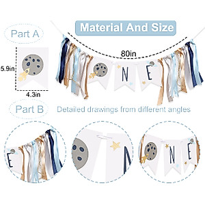 Space Theme 1st Birthday Banner-space Theme High Chair Banner, 1st Birthday High Chair Banner, Outer Space Birthday, 3 2 1 Lift-off, Universe Birthday, Orbit the Sun, Rocket Ship (rocket Banner)