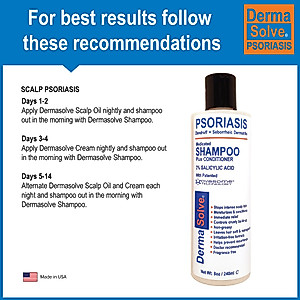 Dermasolve Psoriasis Shampoo 8.0 oz