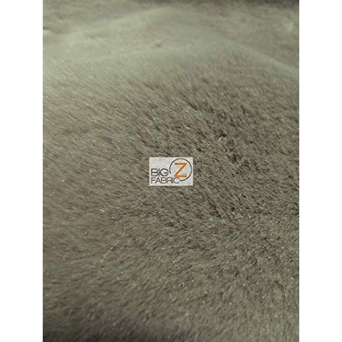 Seal Beaver Shag Faux Fur Fabric (Knit Backing) Sold by The Yard DIY Coats Costumes Scarfs Rugs Accessories Fashion (Pewter)