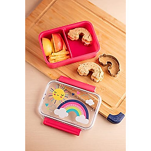 Stephen Joseph Bento Box, Kids Adjustable Compartment Bento Box, Kids Bento Box