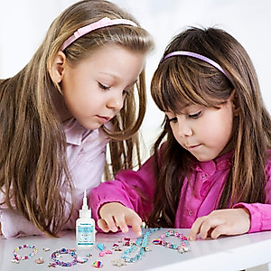 Bracelet String Professional Elastic String Kont Fixing Drip 60g, Clear Bracelet Glue, Keep Stretchy Bracelet String Stay Perfectly Tied for Clay Beads, Jewelry Making Supplies（2pcs 30g/1pcs）