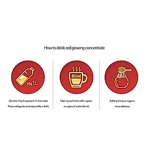 Gangwoninsam] Korean Red Ginseng Extract Gold 120g / 4.23 fl. oz – Contains 100% Pure Korean 6-Year-Old Red Ginseng Root Extract