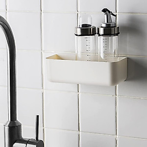 PDGJG Wall Mounted Nail Free Toilet Shelf Bathroom Storage Rack Wall Rack Bathroom Storage Rack for Wall Shelf Organizing