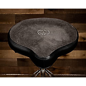 ROC-N-SOC Nitro Gas Drum Throne with Original Saddle - Grey