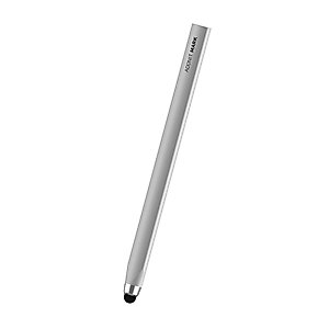 Adonit Mark (Silver) Aluminum Stylus Pens for Capacitive Touch Screen Tablets/Cell Phones (iPad, iPad Air, iPad Mini, iPhone, Kindle and All Android Devices)