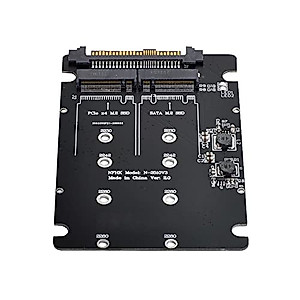 NFHK SFF-8639 NVME U.2 to Combo NGFF M.2 M-Key SATA PCIe SSD Adapter for Mainboard Replace SSD 750 p3600 p3700