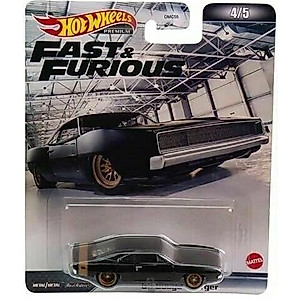 Hot Wheels Premium Fast & Furious 2022 Complete Set of 5 Diecast Vehicles from DMC55-957J Release