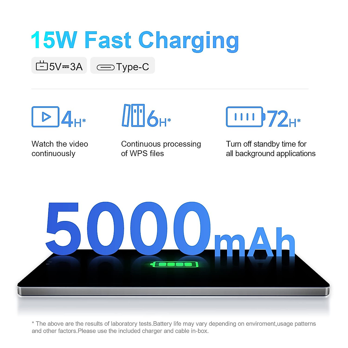 FILY F8 Android12 Tablet, 8 inch Tablet, 4GB+128GB Storage, Quad-Core Processor, 2.0Ghz, Full Metal Cover, Bluetooth5.2, 5+8MP Dual Camera, 5G/2.4G Wi-Fi, HD Touch Screen, USB-C Fast Charge (Gray)