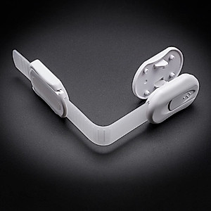 10 Pack Child Safety Cabinet Locks, Baby Drawer Safety Locks, Adjustable Safety Door Locks