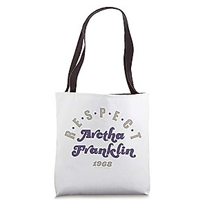 Aretha Franklin RESPECT 1968 Tote Bag