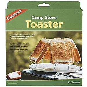 Coghlan's 504D Camp Stove Toaster, 9", Silver