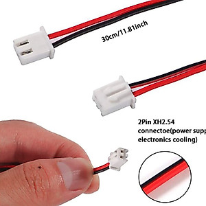 AEDIKO 4pcs 3D Printer Blower Fan 5015 DC 24V Brushless Cooling Fan Oil Bearing 50x50x15mm Fan with 2 Pin Terminal