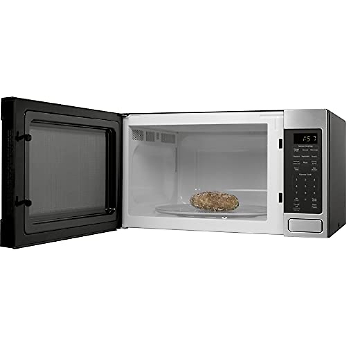 GE JES1657SMSS Microwave Oven, 1.6CUFT, Stainless Steel