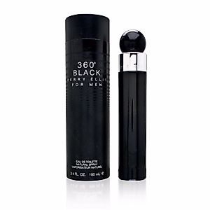 Perry Ellis 360 Black By Perry Ellis For Men. Eau De Toilette Spray 3.4 Ounces