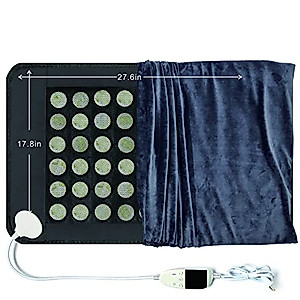 Eastmix Designed for Dog Pain Relief Infrared pad for Dogs, Cat Dog Arthritis Pain Relief, Pet Heating pad Dog Heating pad Cat Heating Pad Indoor Warming Mat (Large 28x18)