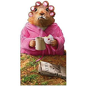 Morning Ground Hog Avanti Oversized Funny Birthday Card