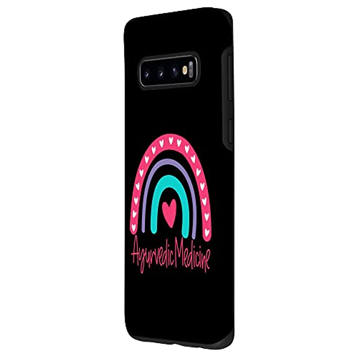 Galaxy S10 Ayurvedic Medicine Boho Rainbow Case