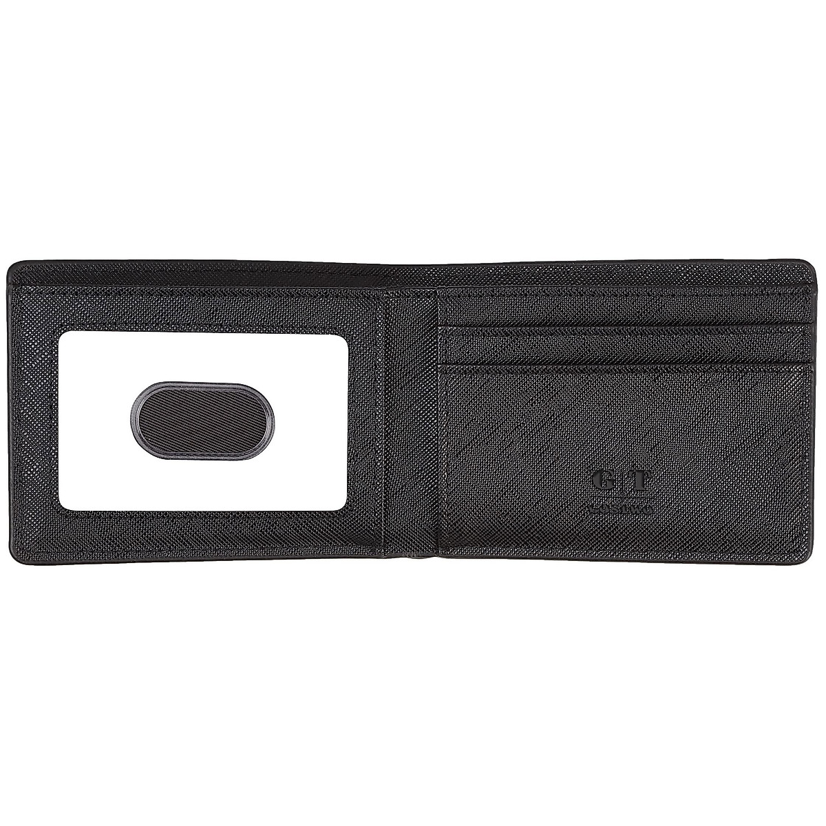 Gostwo Slim Wallet for Men Minimalist Leather ID Window Front Pocket Bifold Wallet