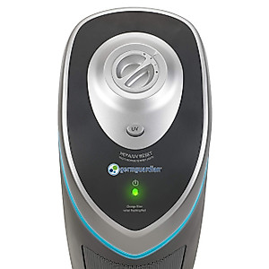 GermGuardian Air Purifier with HEPA 13 Filter, Removes 99.97% of Pollutants, Covers up to 915 Sq. Foot Room in 1 Hr, UV-C Light Helps Reduce Germs, Zero Ozone Verified, 28", 2-Pack, Gray, AC50002PK