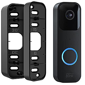 Blink Doorbell Mount, Adjustable (15 to 45 Degrees) Corner Kit for Blink Video Doorbell, Wide Viewing Angle Mount (Blink Doorbell is NOT Included)