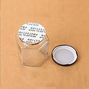 Foam Lid Liner,ULIFESTAR Waterproof Pressure Sensitive Sealer,Round Jar Inserts Sealer,Foam Resistant Tamper Bottle Seals Gasket,Pressure Activated Seals (300pcs, 19mm/0.75")