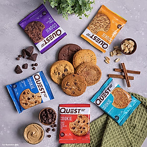 QUEST NUTRITION Peanut Butter Protein Cookie, 4 CT
