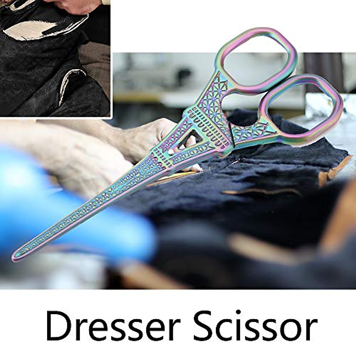 Embroidery Scissors Stainless SteelStitch Scissors Eiffel Tower Shape Sewing Shears DIY Art Work Embroidery Tool Scissor for Needlework Embroidery Sewing Craft Art Work(Multicolour)