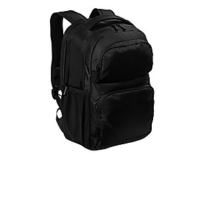 Port Authority Transit Backpack BG224-Deep Black-One Size