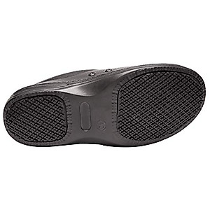 Men and Women's Oil Water Resistant Nursing Chef Shoes Non-Slip Safety Working Shoes for Kitchen Garden Bathroom(7.5 Men/8.5 Women/9.84″,40 Black)