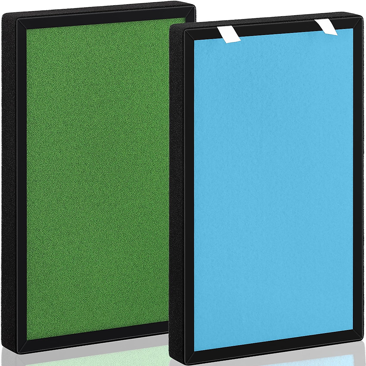 Hfunmo 2 Pack 4-in-1 H13 True HEPA Replacement Filter, Compatible with Pro Breeze Air Purifier PB-P01.