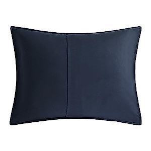 Nautica - Queen Quilt, Cotton Reversible Bedding, Home Decor for All Seasons (Adelson Blue, Queen)