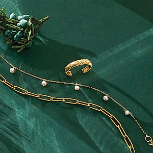 RS Pure by Ross-Simons 14kt Yellow Gold Diamond-Cut Adjustable Toe Ring