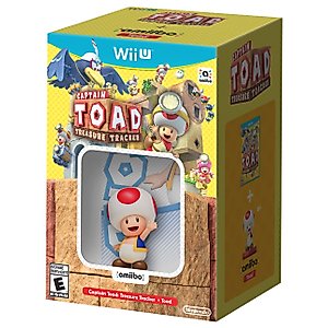 Captain Toad: Treasure Tracker + Toad amiibo - Wii U