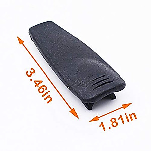 Replace RLN6307 RLN6307A Belt Clip Compatible for Motorola Walkie Talkie RDU2020 RDU2080D RDM2070D RDU4100 RDU4160D CP110 RDV2020 RDV2080D 7PC
