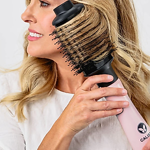 Calista Tools Calista StyleDryer Pro Custom Blowout, 2-in-1 Styling Tool, Blow Dryer and Styling Brush for All Hair Types, Includes 2 Brush Attachments, Powder Pink, 2", Medium, 1 ct.