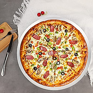 Beasea Pizza Pan, 16 Inch Pizza Tray with Holes for Oven Nonstick Perforated Pizza Crisper Tray Bakeware, Aluminum Alloy Round Pizza Baking Pans Stainless Cooking Dish for Home Kitchen Restaurant