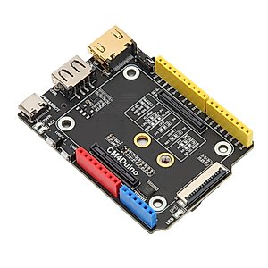 CM4 Duino Expansion Board for Raspi, 4K 30FPS Multiple Ports Stable Performance Compute Module 4 Expansion Board, Simple Install USB m Key Interface