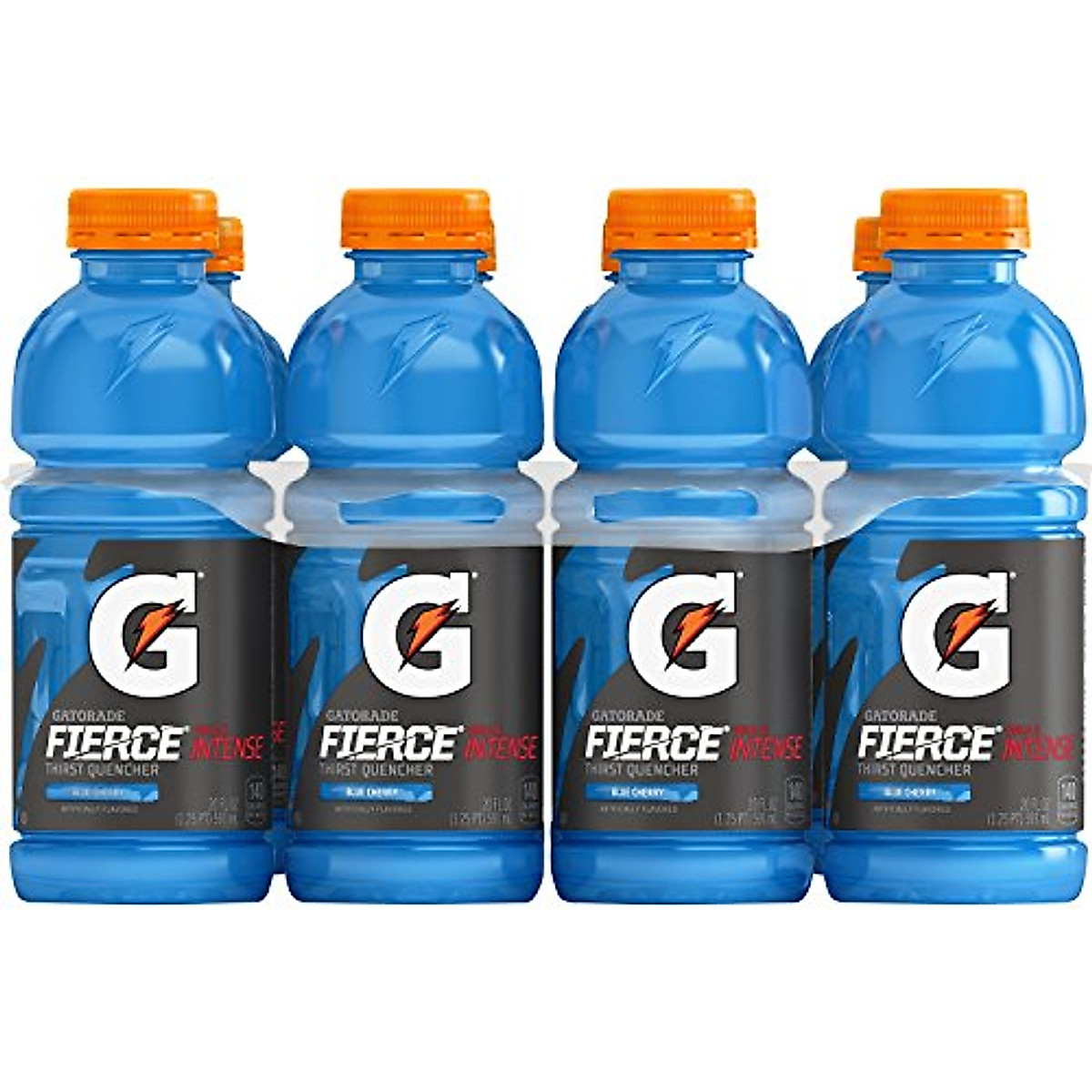 Gatorade Fierce Blue Cherry, 20 Ounce, (Pack of 8)