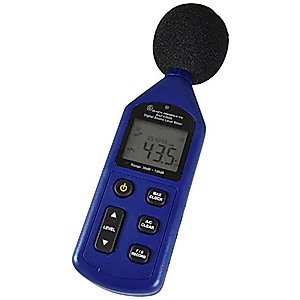BAFX Products - Decibel Meter/Sound Pressure Level Reader (SPL) / 30-130dBA Range - 1 Year Warranty