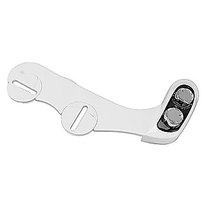 HYEIUIRA Digital Dual Nozzle Hot Cold Bidet ABS Toilet Attachment with Temperature Display Bathroom