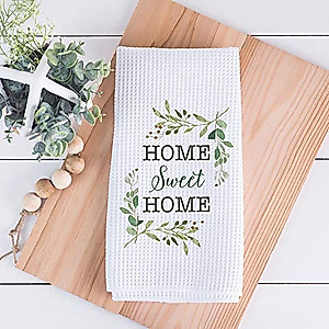 CANARY ROAD Home Sweet Home Dish Towel | Housewarming Present | New Homeowner Gift | Housewarming Towel | New Home Owner Present